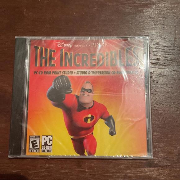 Other | The Incredibles Pccd Rom Print Studio Disney Pixar Win 98mexp ...